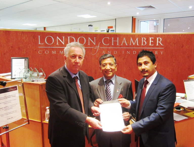 FNCCI Inks MOU With London Chamber of Commerce | Lexlimbu