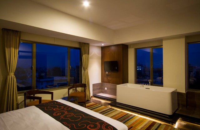 Infinity Pool With a View – Hotel Shambala Nepal | Lexlimbu