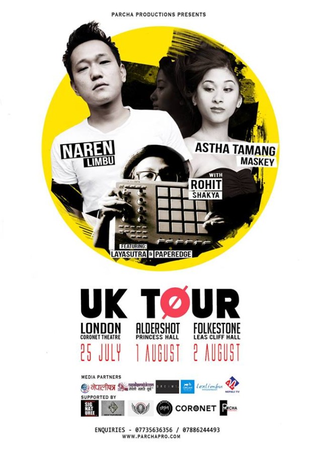 Astha Tamang Maskey Rohit Shakya and Naren Limbu Touring in UK! | Lexlimbu