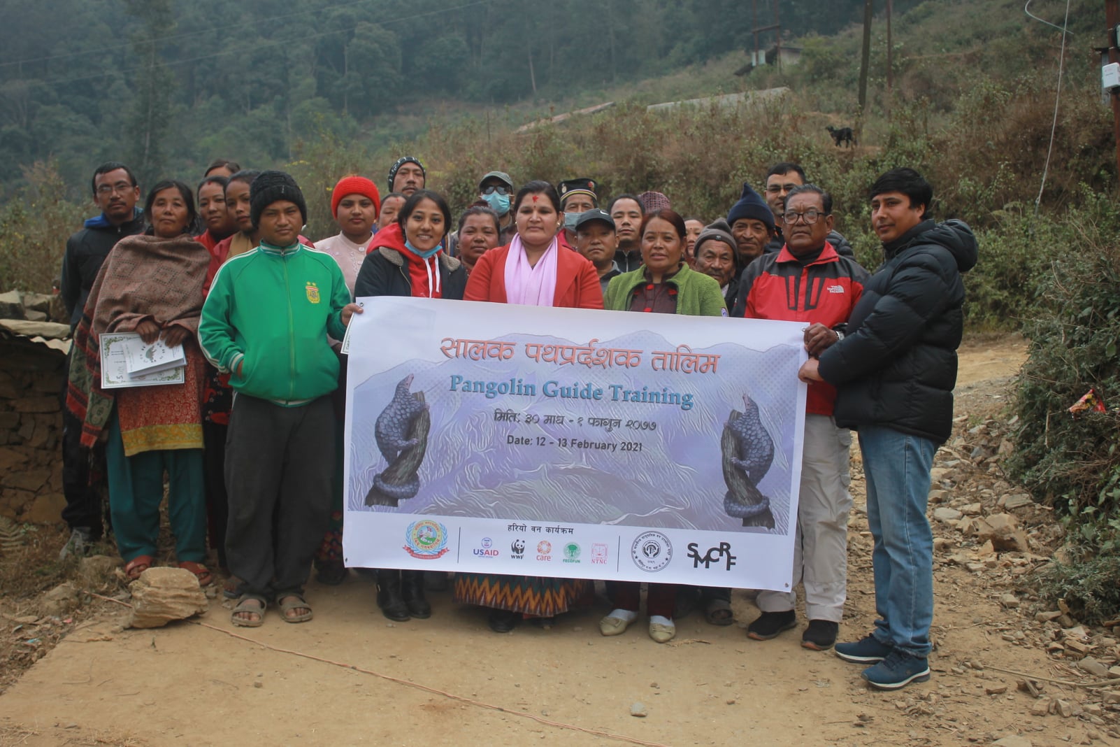 Pangolin Hiking Trail Launched in Nepal | Lexlimbu