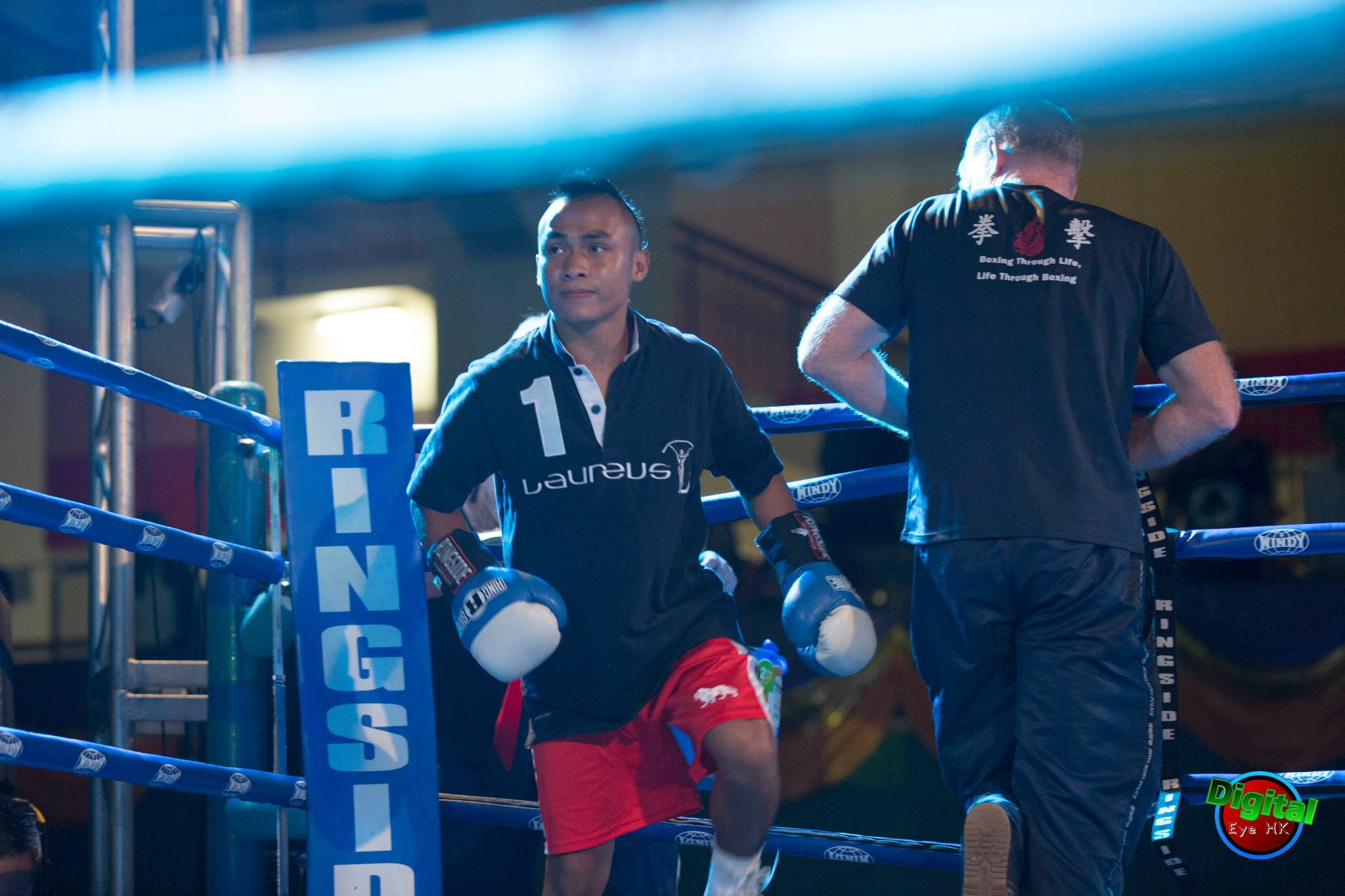 Boxer Surez Gurung Beats Lee Ha Wing at Police Boxing Night | Lexlimbu