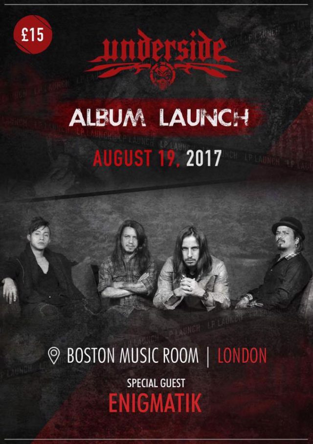 Metal Band UNDERSIDE Release Enemy Within Me Days Before London Gig ...